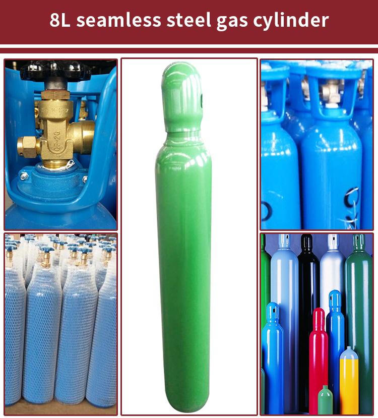 Portable Oxygen Tank, 8L oxygen bottles - DSW