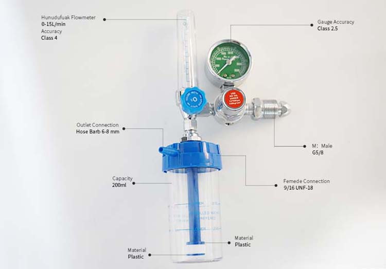 medical oxygen regulator, Oxygen Flowmeter Regulators - DSW