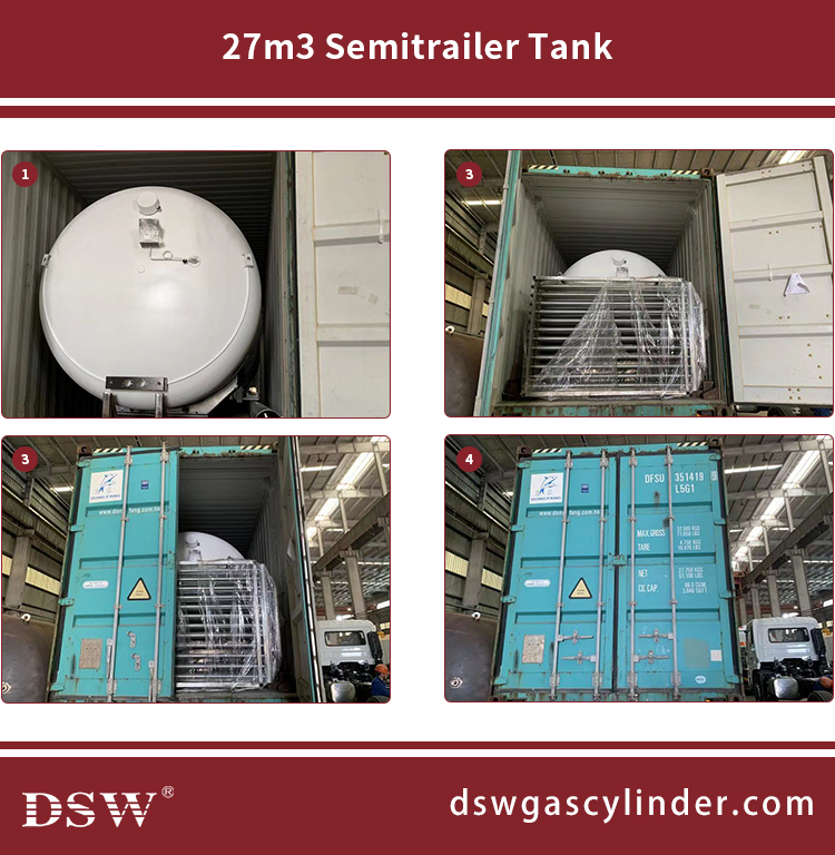 Cryogenic Tanker Semi-trailer, semi trailer tanker supplier